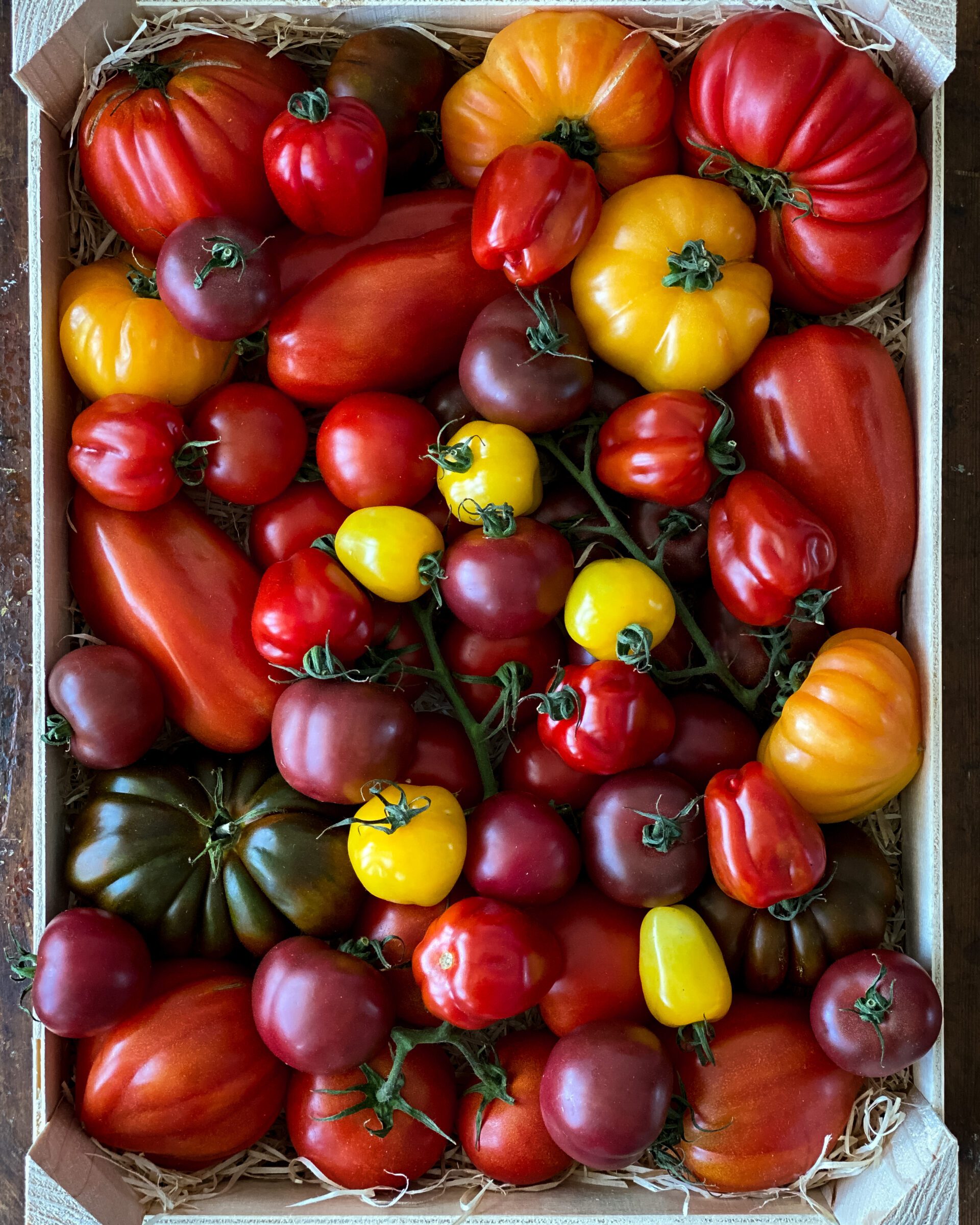 All About the Veg: Vegan Heirloom Tomato Salad with Strawberries, Fried ...