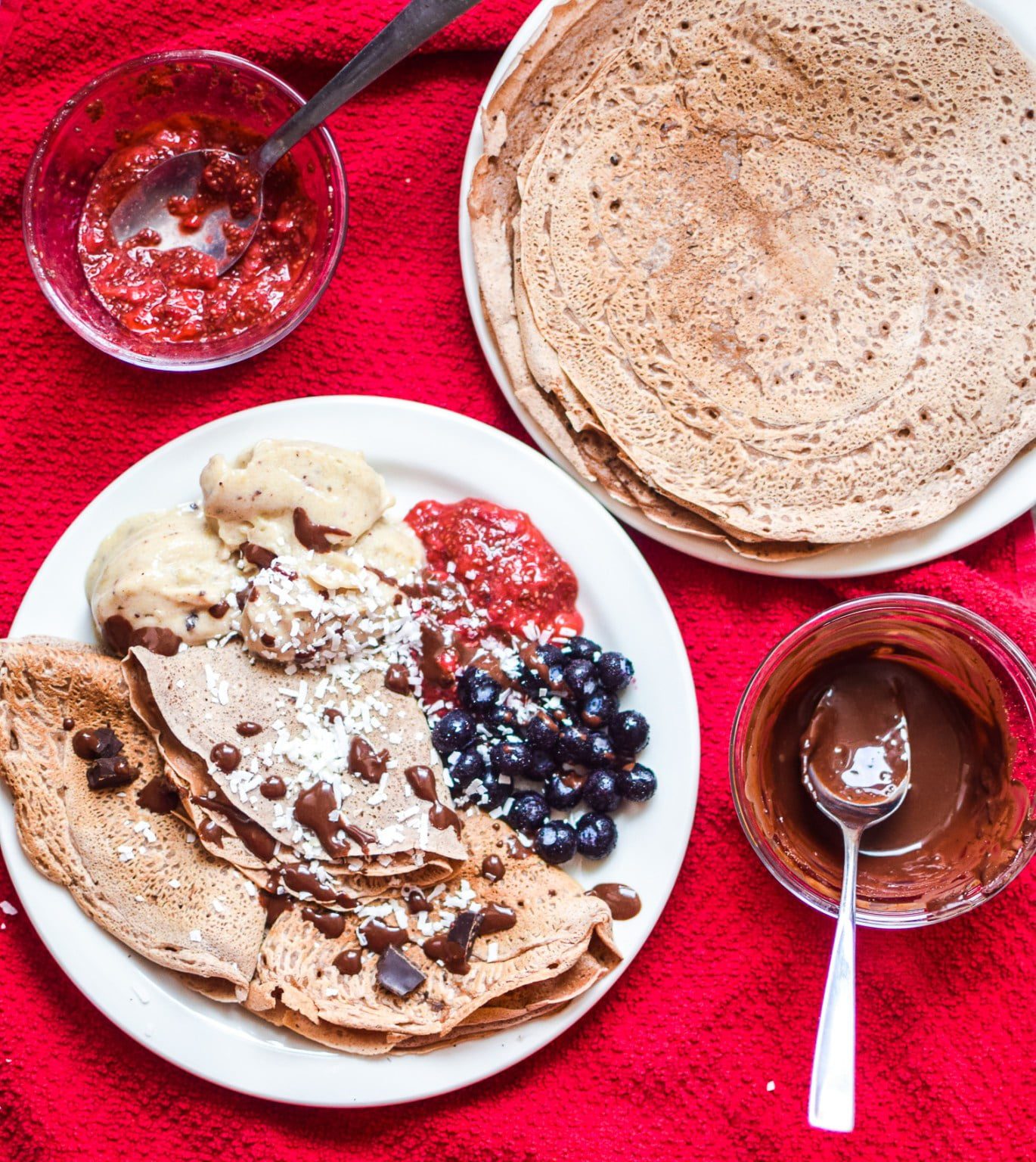 cholate-crepes - Best of Vegan