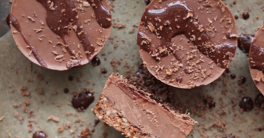 Mini Choc Ganache Ice Cream Cakes - Best of Vegan