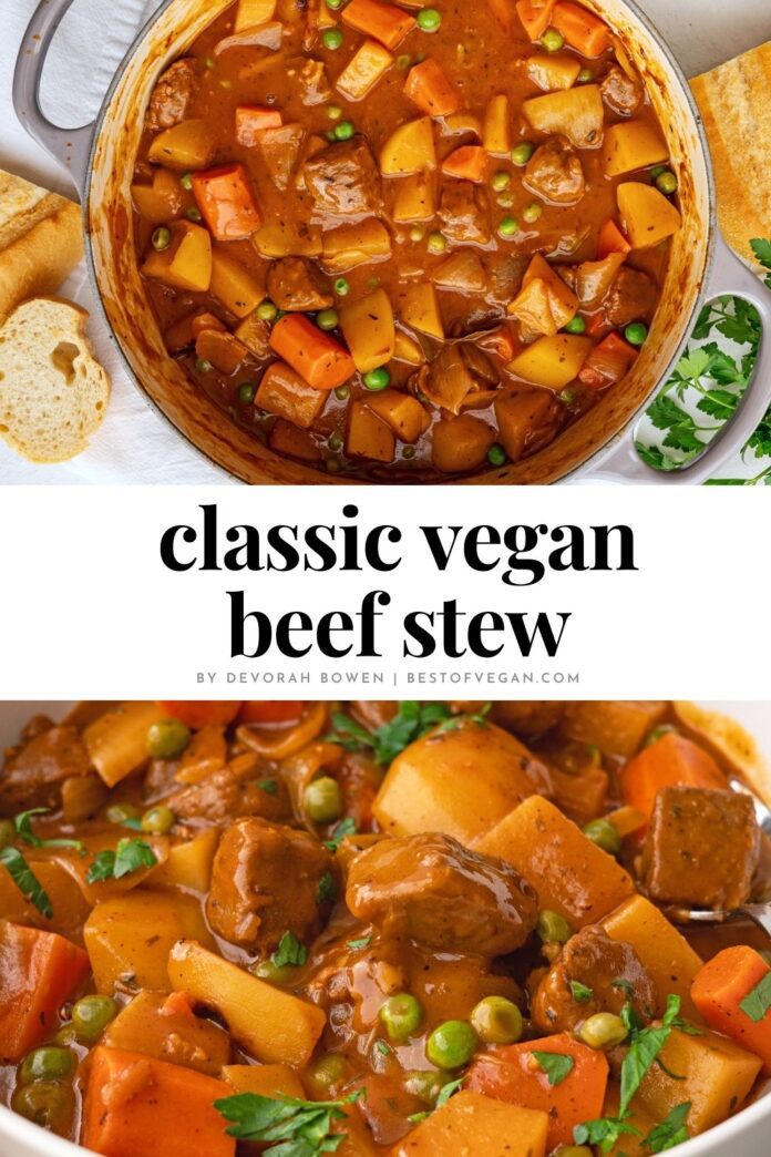 Classic Vegan Beef Stew - Best of Vegan